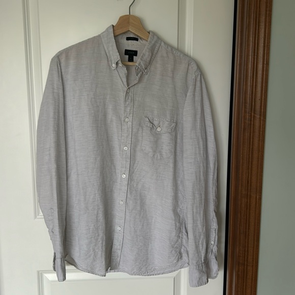 J. Crew | Shirts | J Crew Slim Fit Linen Shirt M | Poshmark